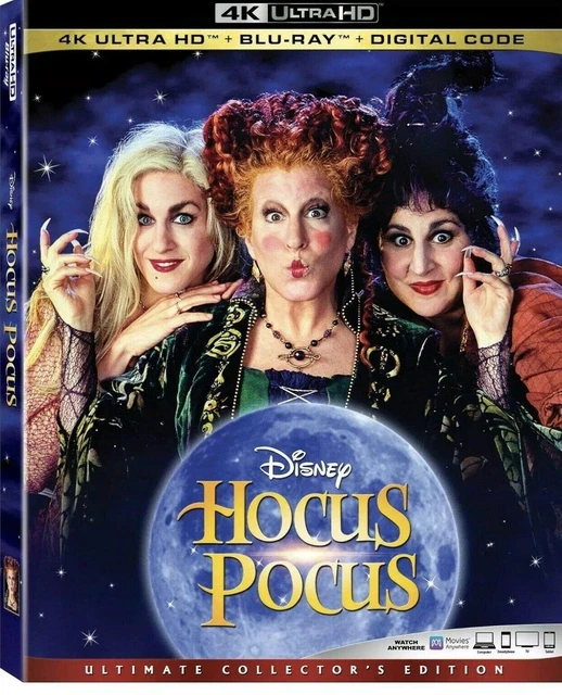 HOCUS POCUS (4K Ultra HD + Blu-ray + Digital, 1993) BRAND NEW!!! $13.99 ...