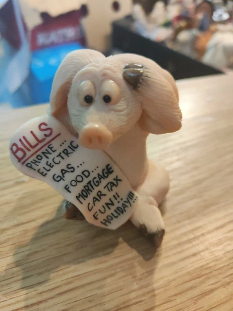 PIGGIN BILLS BY David Corbridge Piggin' Pigs Collection 1997 no box £2. ...