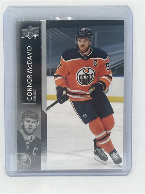 EDMONTON OILERS - Connor McDavid - 21/22 UD Series 1 - Base Card - #73 ...