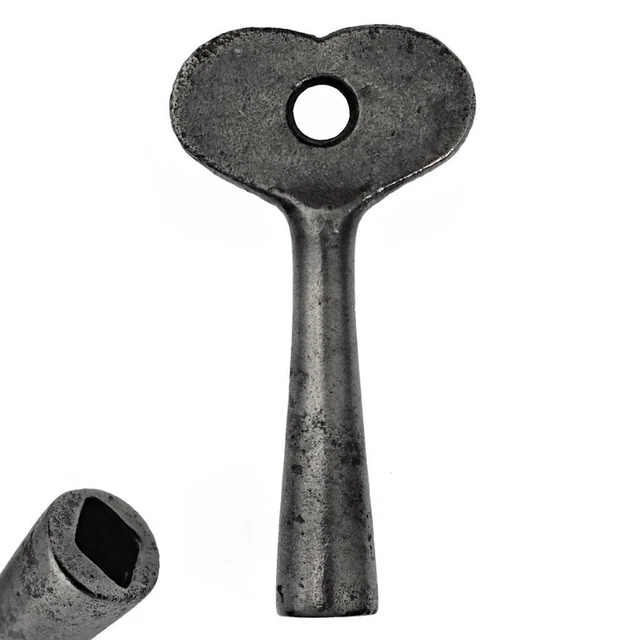 HAND CUFF OR RESTRAINT Iron Key with LOZENGE Tip 2¼" - Antique Key ...