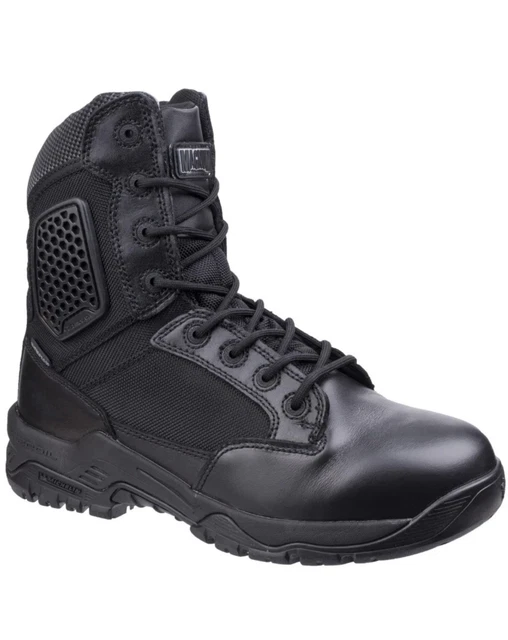 MAGNUM STRIKE FORCE 8.0 Waterproof Side-Zip Uniform Boots Size UK 9 £78 ...