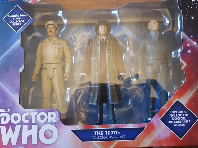 DOCTOR WHO THE 1970s Collector Figure Set £24.99 - PicClick UK