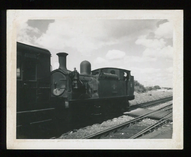 ADAMS EX LSWR 02 Class 0-4-4 Tank IOW Vintage Steam Railway photograph ...