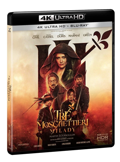 I TRE MOSCHETTIERI: Milady - 4K (Bd 4K + Bd Hd) (4K UHD Blu-ray) Francois Civil EUR 36,37 ...