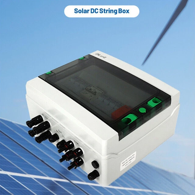 ADVANCED PV COMBINER Box 4 String IP65 500V DC Circuit Breaker for Solar Panel £144.85 - PicClick UK