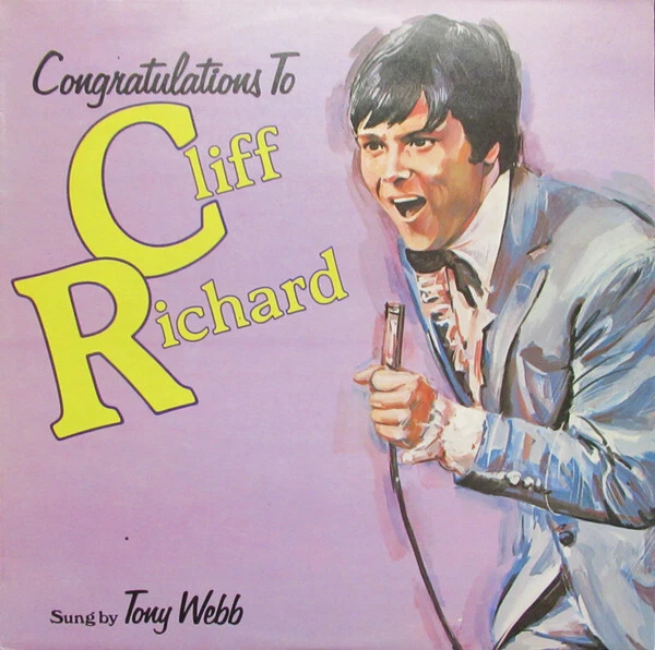 TONY WEBB - Congratulations To Cliff Richard - Disque vinyle d'occasion ...