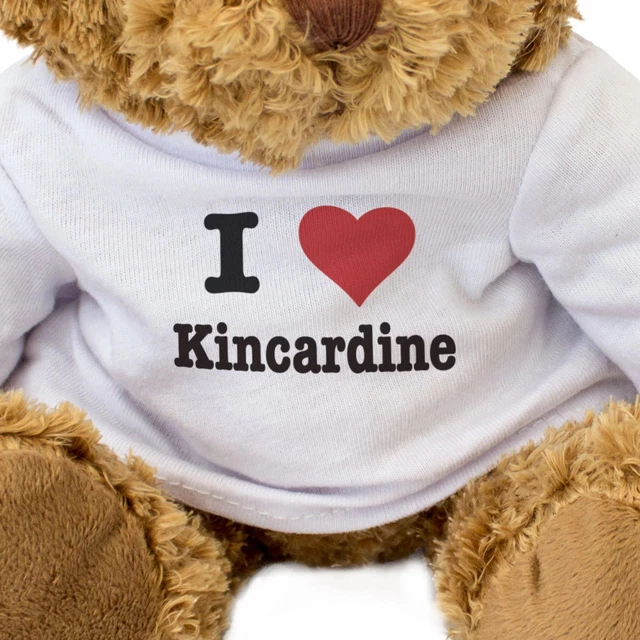 J'AIME KINCARDINE - Ourson - Mignon Doux Et Câlin - Cadeau De Écosse ...