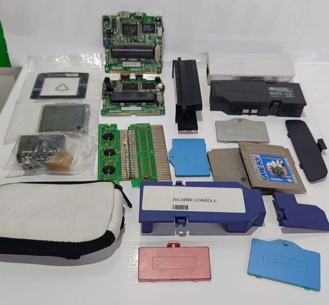 LOTTO RICAMBI NINTENDO Main Board Game Boy Sp Plastiche Pocket Lcd Gbc ...