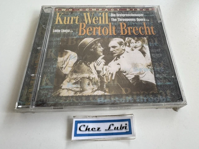 KURT WEILL, BERTOLT Brecht - The Threepenny Opera - 2 CD - 2000 - Neuf ...
