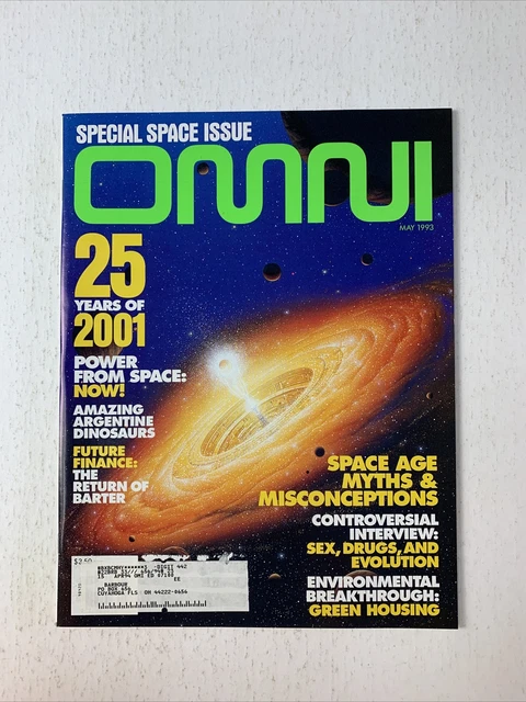 VINTAGE OMNI MAGAZINE May 1993 - Science Fiction, UFO, Alien Technology ...