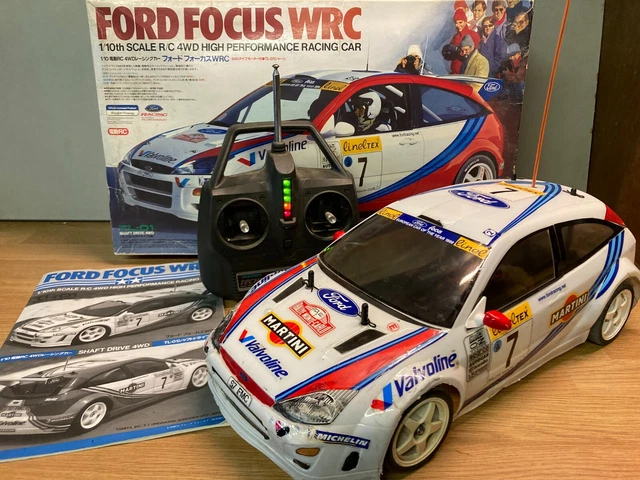 TAMIYA TL01 FORD Focus WRC Colin Mcrae RC car £0.99 - PicClick UK