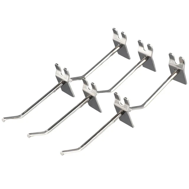 SHELF PANEL HOLDER Retail Shop Peg Slatwall Hooks Storage Racks Display ...