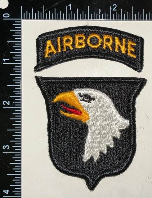 VIETNAM WAR US Army 101st Airborne Division Merrow Edge Patch UNWORN £13.97 - PicClick UK
