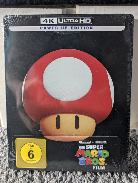 Der Super Mario Bros Film Steelbook Power Up Edition 4k Ultra Hd Blu