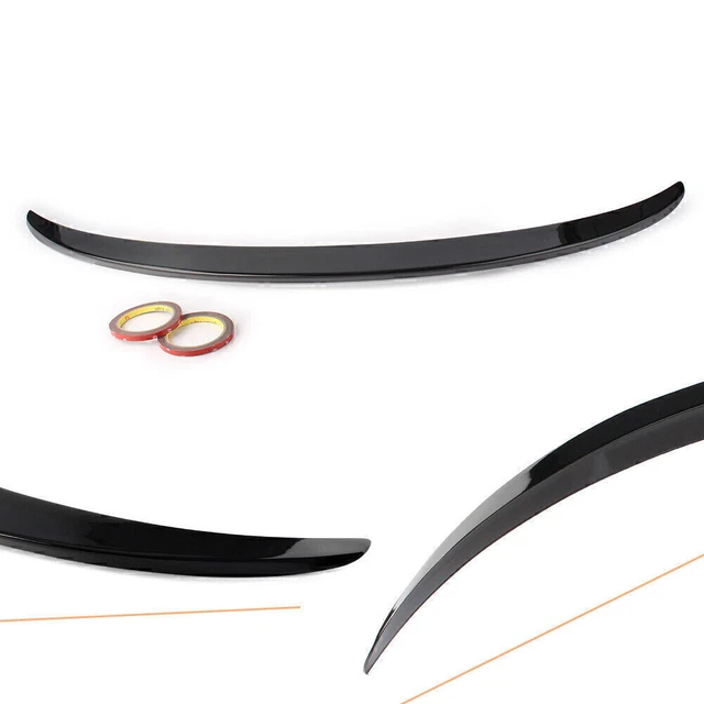 REAR WINDOW ROOF Spoiler Wing LipFit Benz W117 CLA - Class Sedan Glossy ...