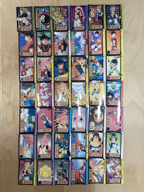 CARTE À COLLECTIONNER Dragon Ball Carddass TCG Bandai Vintage des années... EUR 105,38 - PicClick FR