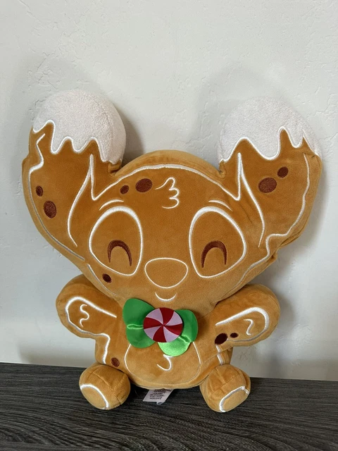 DISNEY STITCH FROSTED Gingerbread Cookie Munchlings Large Plush -New ...