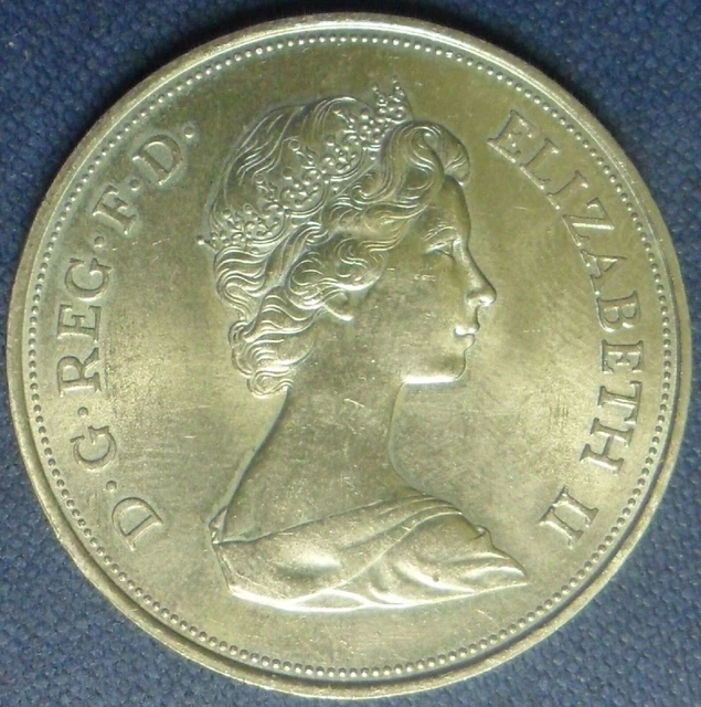 25 PENCE 1972 Queen Elizabeth Ii Silver Wedding Proof Bagged ...