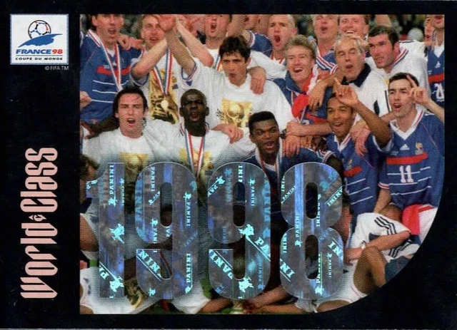 PANINI FIFA WORLD Class 2024 Sticker Nr. 20 1998 FIFA World Cup France ...
