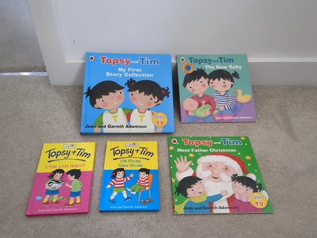 TOPSY & TIM Cbeebies Favourites Book Bundle To Enjoy Paperback/Hardback ...