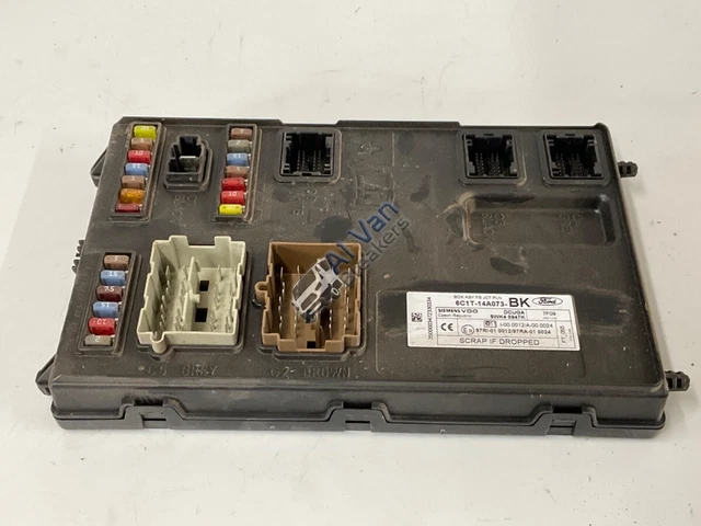 FORD TRANSIT MK7 Body Control Module Fuse Box 6C1T-14A073-Bk £50.00 ...