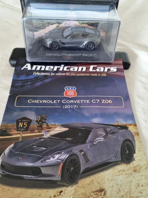 COLLECTION AMÉRICAN CARS - Corvette C7 Z06 - 2017 - 1/43 Collection ...