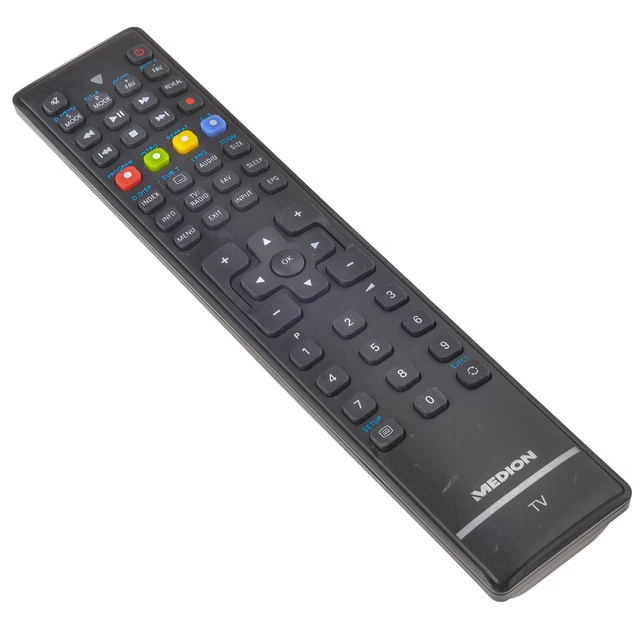 ORIGINAL MEDION RC1222 Msn 40038768 Télécommande pour TV/Éprouvé EUR 17 ...