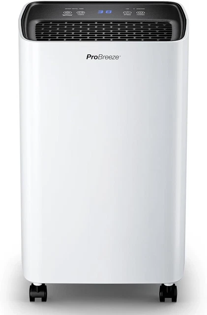 PRO BREEZE 6L Compressor Dehumidifier with 2L Water Tank, Laundry ...