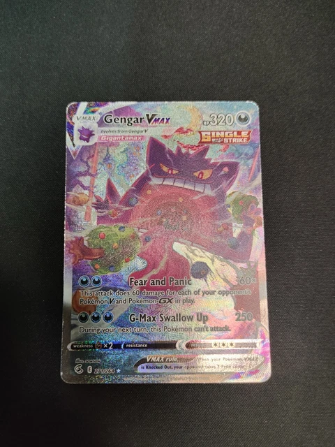 POKÉMON GENGAR VMAX Fusion Strikes 271/264 Good ENG EUR 350,00 ...