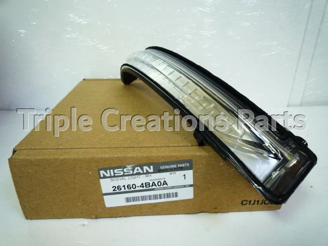GENUINE NISSAN OEM 26160-4BA0A TURN SIGNAL LAMP ASSY-SIDE,RH 261604BA0A ...