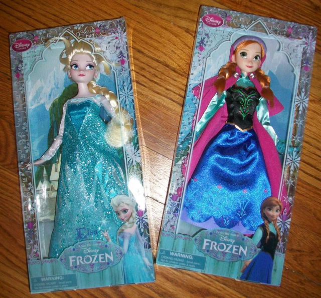Disney Store Anna And Elsa Doll Set Frozen 2 Set Includes 2 Classic