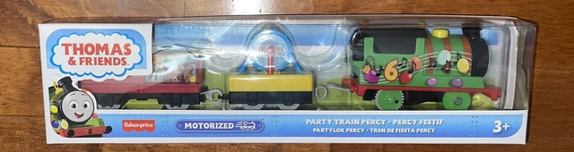 THOMAS AND FRIENDS Trackmaster Party Train Percy moteur train neuf EUR ...