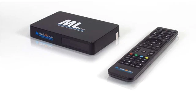 MEDIALINK ML 8400 Pro S2T2 IPTV 4K WIFI Multimedia Receiver Android 9.0 H.265 EUR 109,00 ...