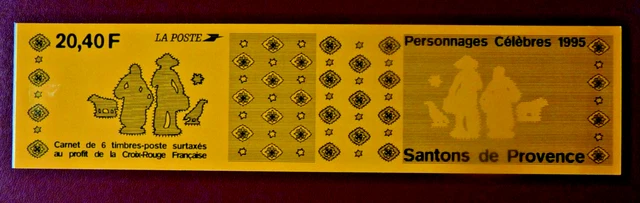 CARNET DE 8 Timbres - Santons De Provence - Année 1995 - Valeur : 3€11 ...