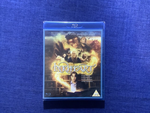 INKHEART (BLU RAY 2009) Brendan Fraser, Helen Mirren New Sealed Region ...
