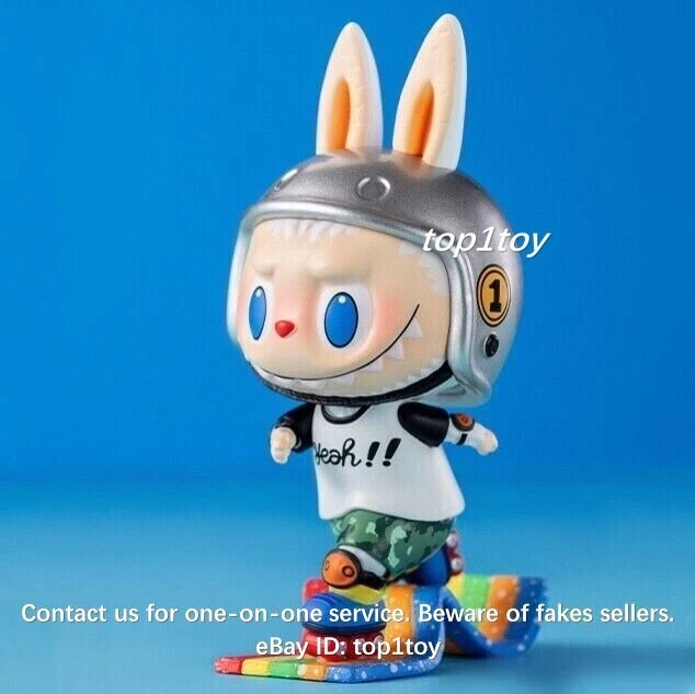 POP MART X HOW2WORK Labubu The Monsters Candy Rainbow Candy Mini Figure ...