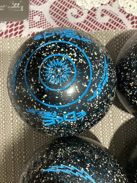 EDGE FACTOR LAWN Bowls Size 4 $222.50 - PicClick AU