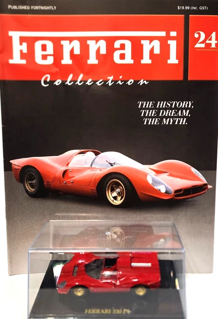 FERRARI 330 P4 #24 Scale 1:43 Official Ferrari Collection Eaglemoss EUR ...