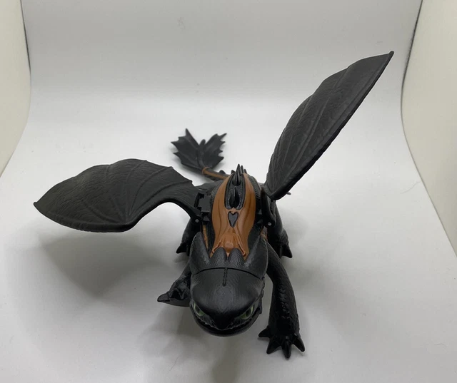 HOW TO TRAIN Your Dragon Toothless Night Fury Movable Toy Figure ...
