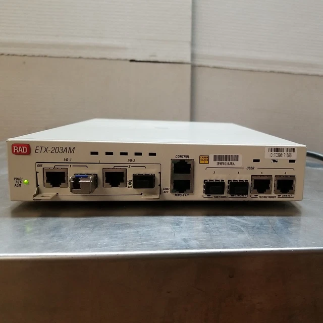 RAD ETX-203AM CARRIER Ethernet Demarcation Router $149.00 - PicClick