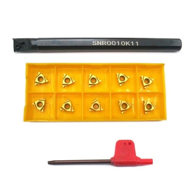 OUTIL DE TOUR de filetage CNC efficace et fiable avec inserts 11IR AG60 EUR 27,41 - PicClick FR