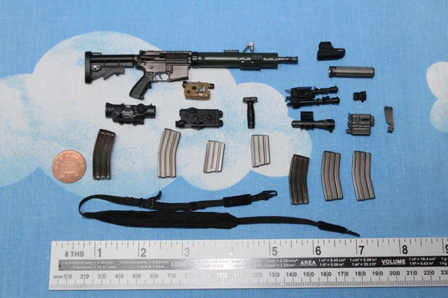 DAMTOYS 1/6TH DELTA Force 1st SFOD-D CAG Custom SOPMOD M4 78091 £39.99 ...