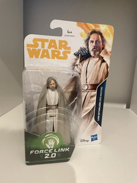 STAR WARS FIGURA Hasbro 2,0 Luke Skywalker (Jedi Master) Force Link 3 ...