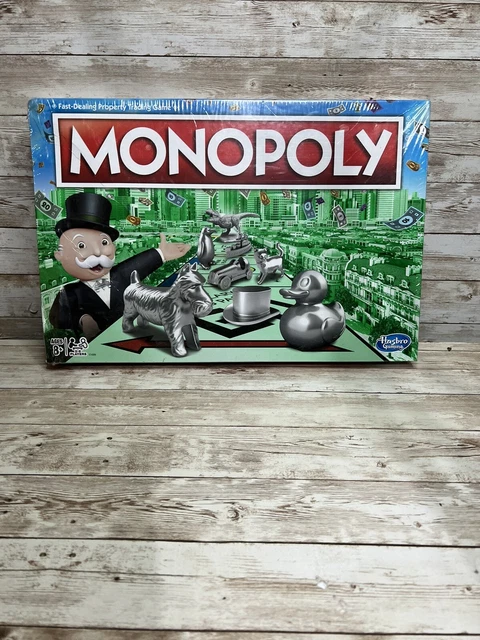 ORIGINAL MONOPOLY BOARD Game Classic Edition Traditional Trading Fun ...