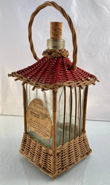 RARE MUSIC BOX plays The Third Man theme Karas Vintage 1950's Bottle ...