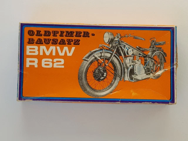 OLDTIMER MODELL BAUSATZ Bmw R 62 Modell Von 1926 Ddr 1/25 Veb Metall ...