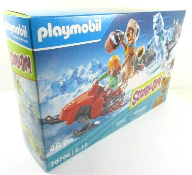PLAYMOBIL SCOOBY-DOO! 70706 Scooby Doo with Abominable Snow Spectre New ...