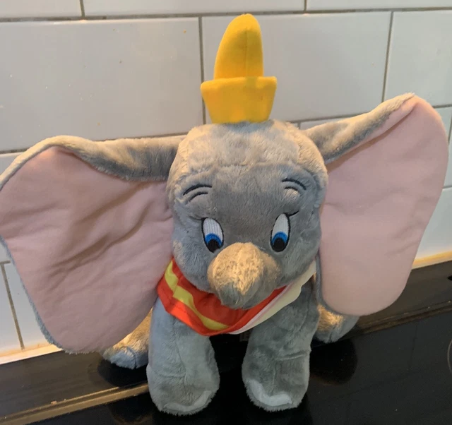 DISNEY - DUMBO - Grey Dumbo The Elephant Soft Toy - Whitehouse Leisure ...