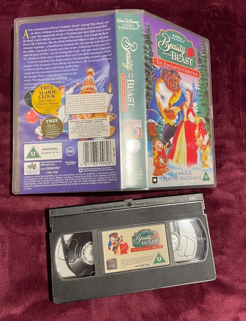 WALT DISNEY BEAUTY and The Beast The Enchanted Christmas (VHS) EUR 1,15 ...