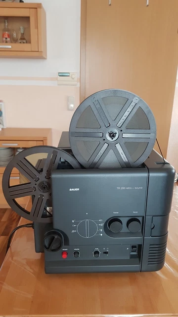 SUPER 8 FILM Projector with Screen Bauer TR 200 Retro Sound (Digitize ...
